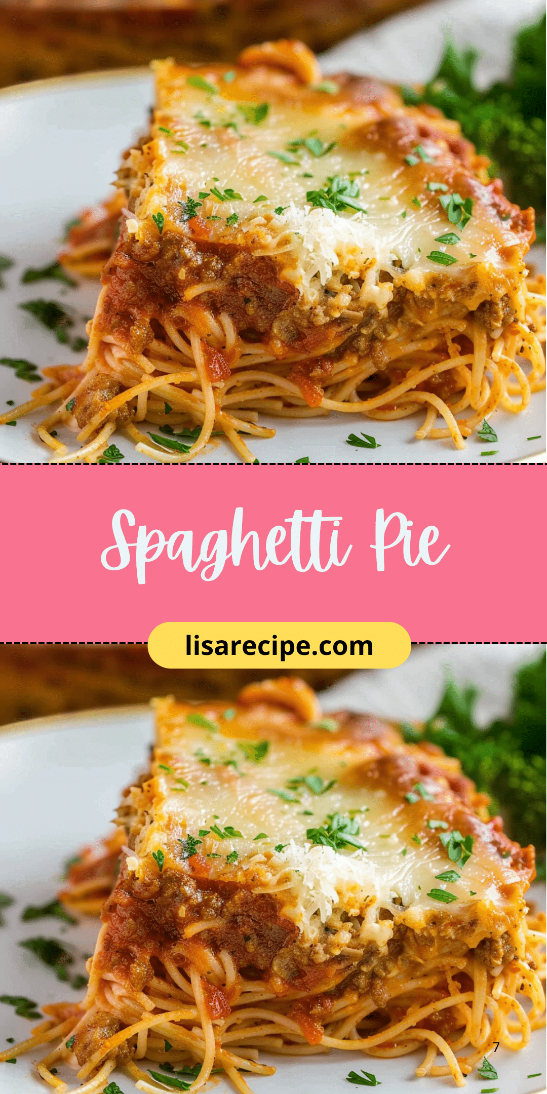 Spaghetti Pie - Lisa Recipe