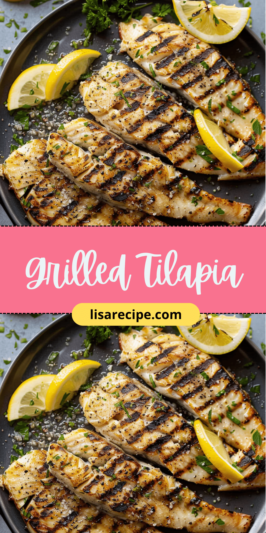Grilled Tilapia - Lisa Recipe