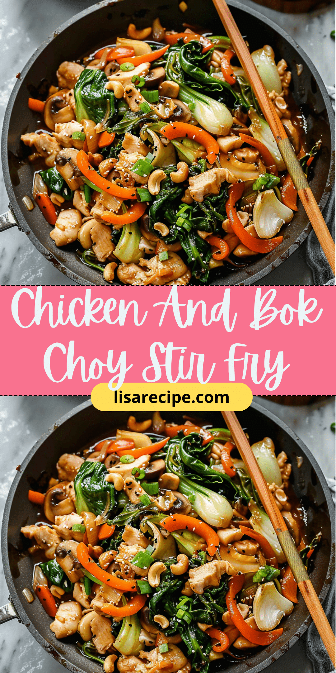 Chicken and Bok Choy Stir Fry - Lisa Recipe
