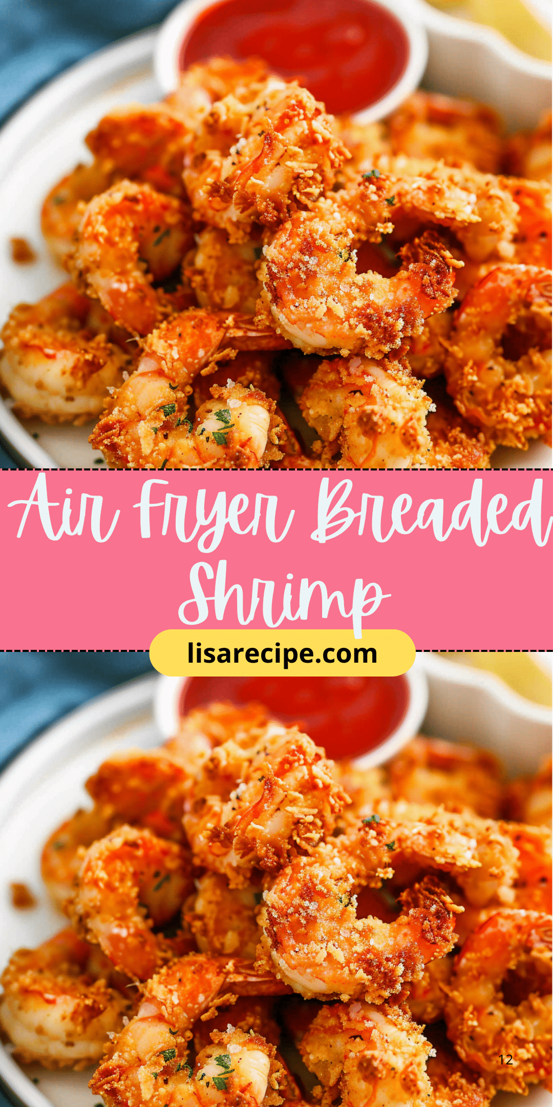 Air Fryer Breaded Shrimp - Lisa Recipe
