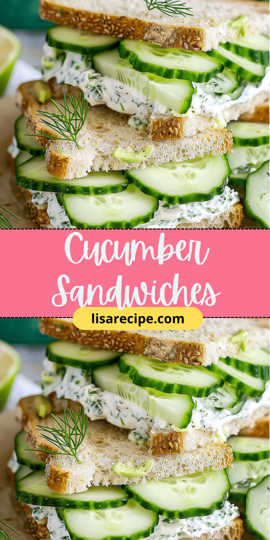 Cucumber Sandwiches - Lisa Recipe