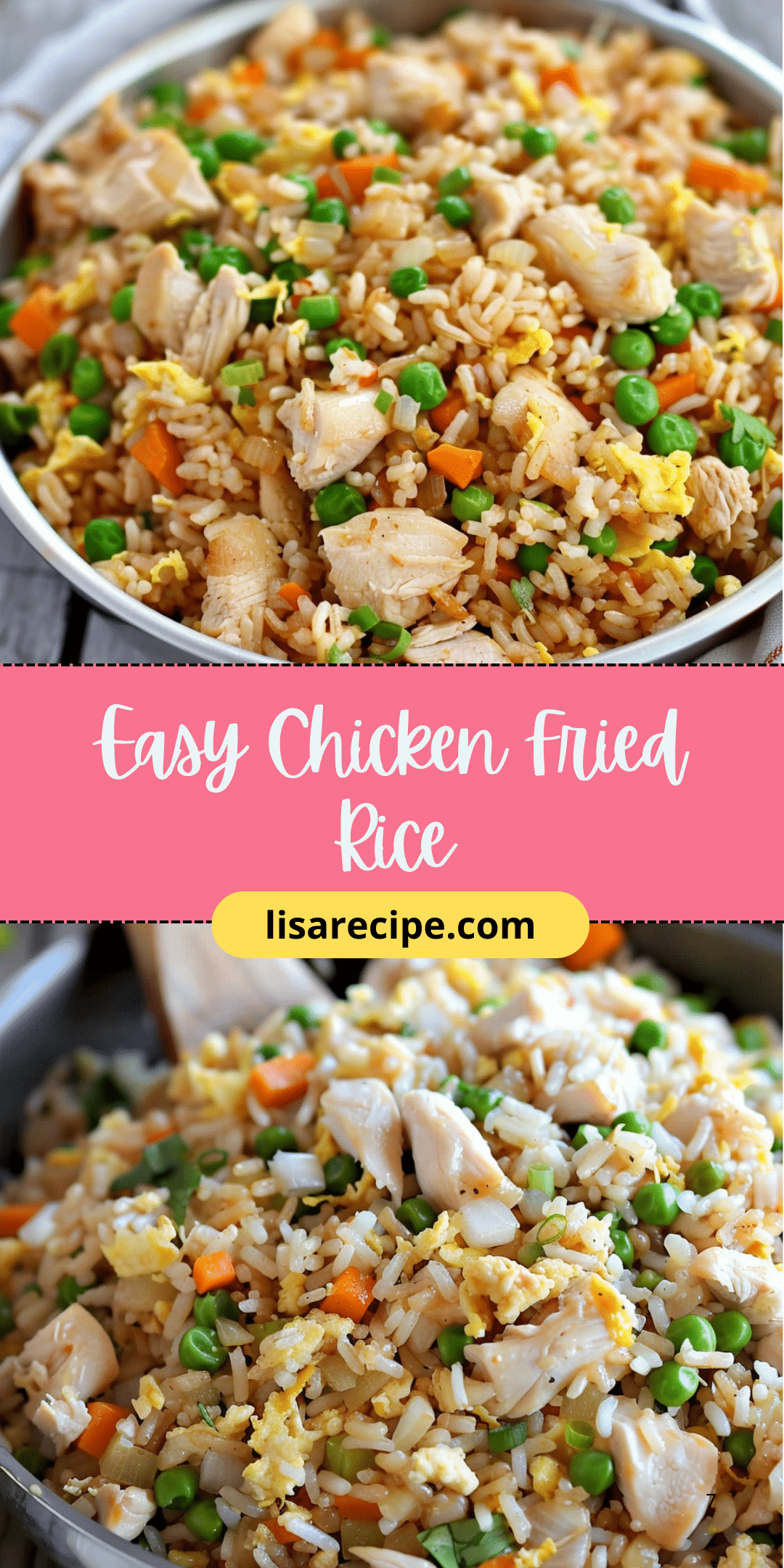 Easy Chicken Fried Rice Recipe - Lisa Recipe