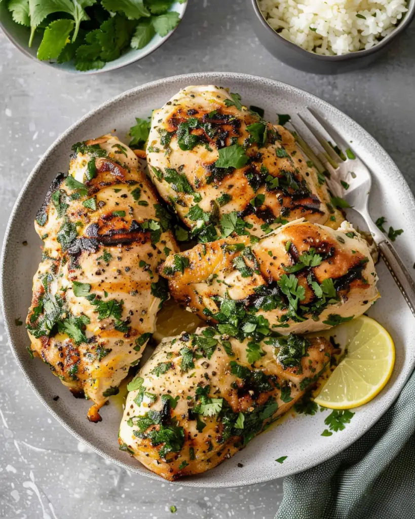 Cilantro Chicken - Lisa Recipe