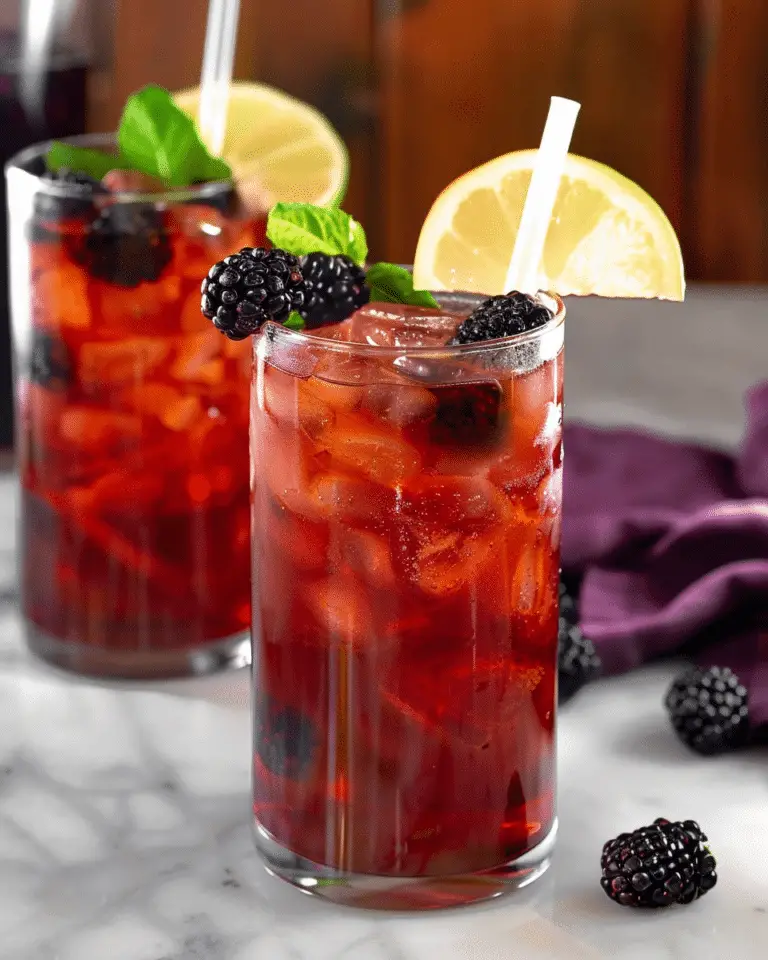 Blackberry Iced Tea - Lisa Recipe
