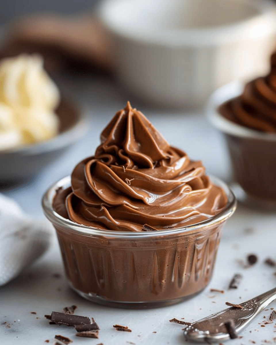 Chocolate Pastry Cream - Lisa Recipe