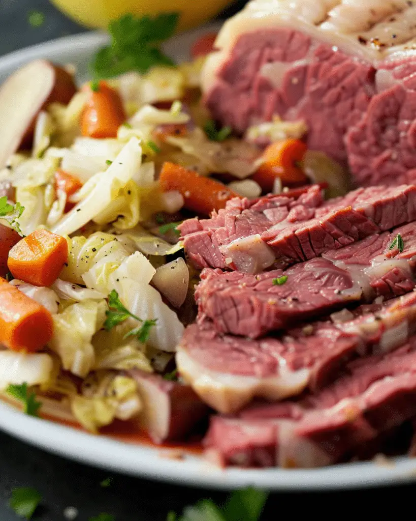 Corned Beef and Cabbage - Lisa Recipe