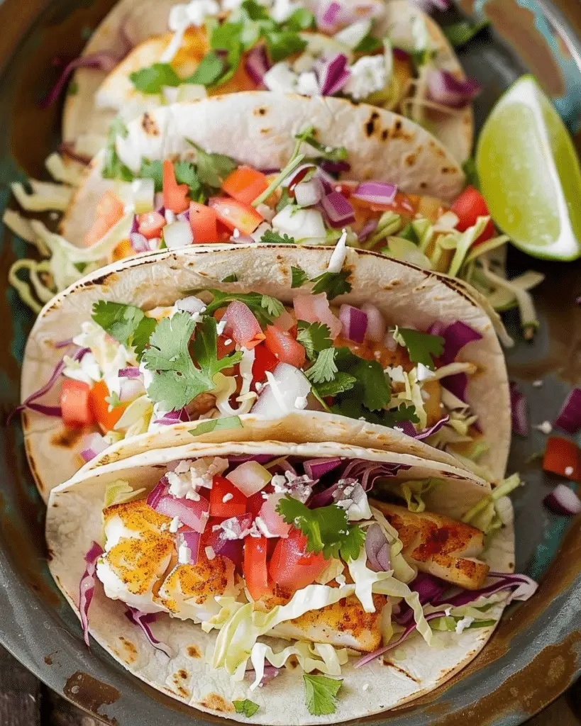 Fish Tacos - Lisa Recipe