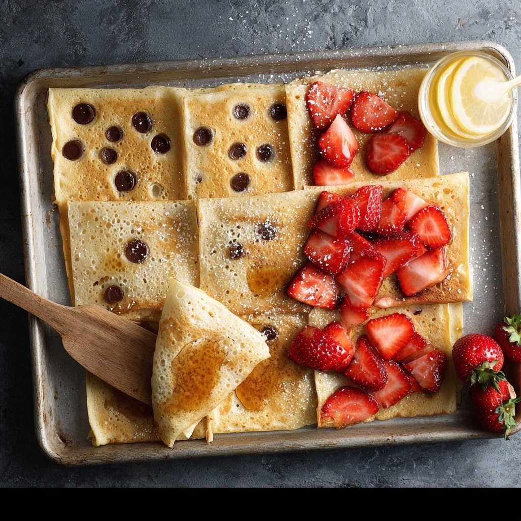 Sheet Pan Pancakes - Lisa Recipe