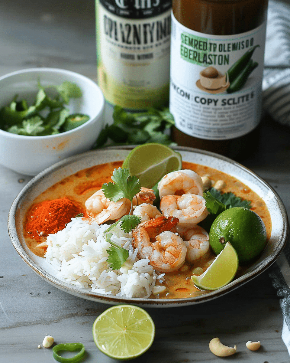Easy Thai Shrimp Curry - Lisa Recipe