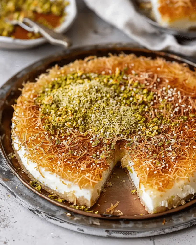 Homemade Lebanese Knafeh - Lisa Recipe